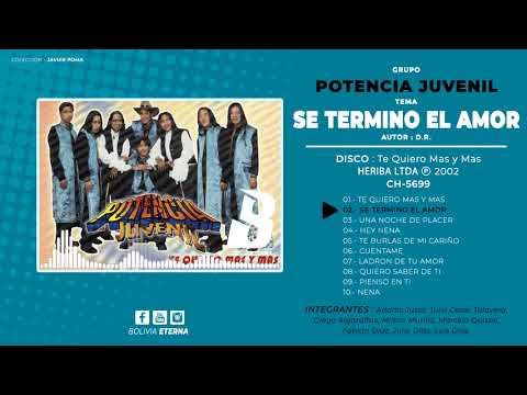 POTENCIA JUVENIL - SE TERMINO EL AMOR