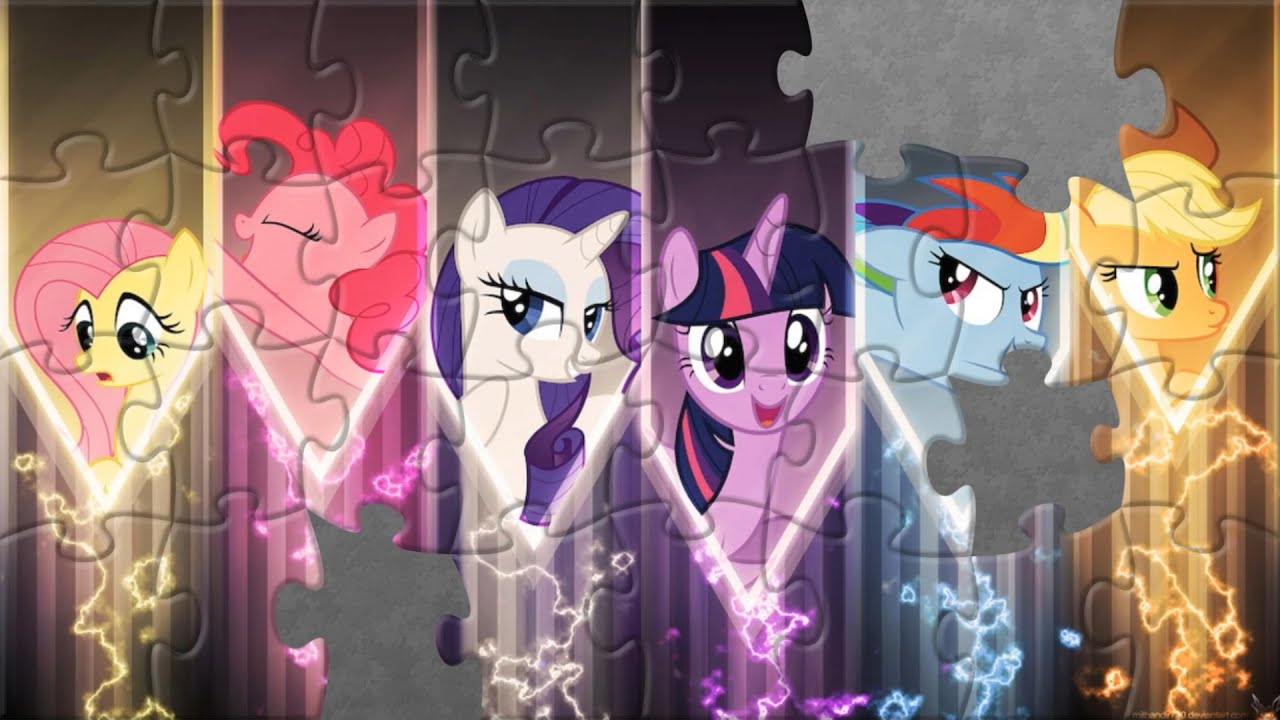 My Little Pony Puzzle #friendshipismagic #puzzle - YouTube