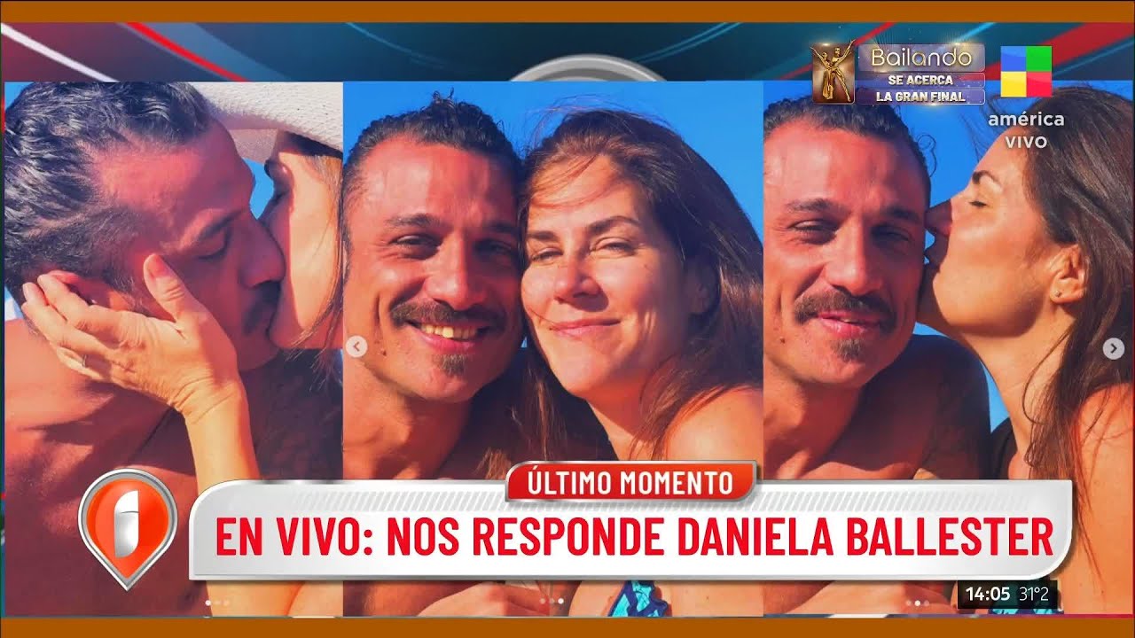 Daniela Ballester y Daniel Osvaldo: ¿Separados? - YouTube
