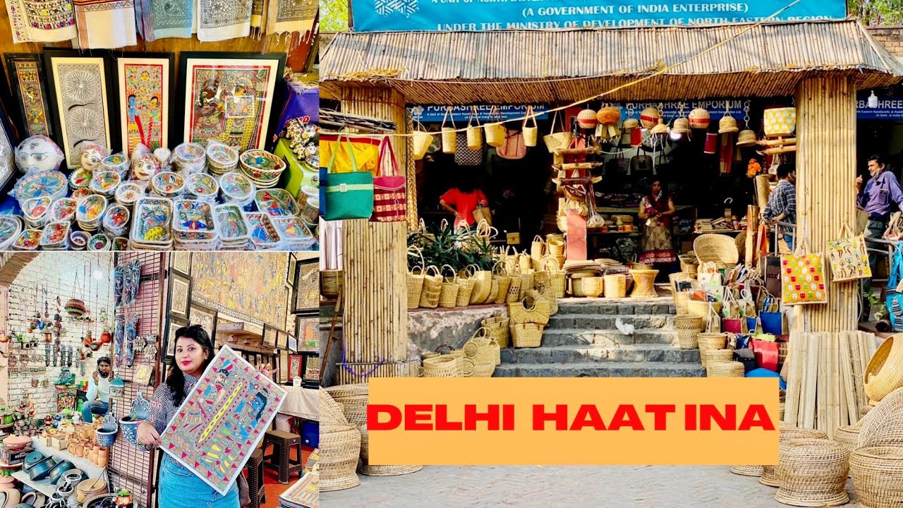 DELHI HAAT INA | MUST VISIT PLACES IN DELHI | CRAFT & CULTURE IN ONE ...