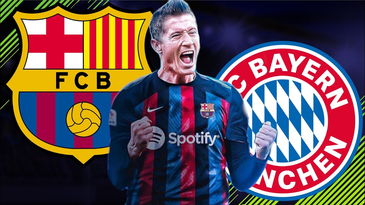 ROBERT LEWANDOWSKI W BARCELONIE - MEGA POJEDYNEK LEWY(BARCELONA) VS ...