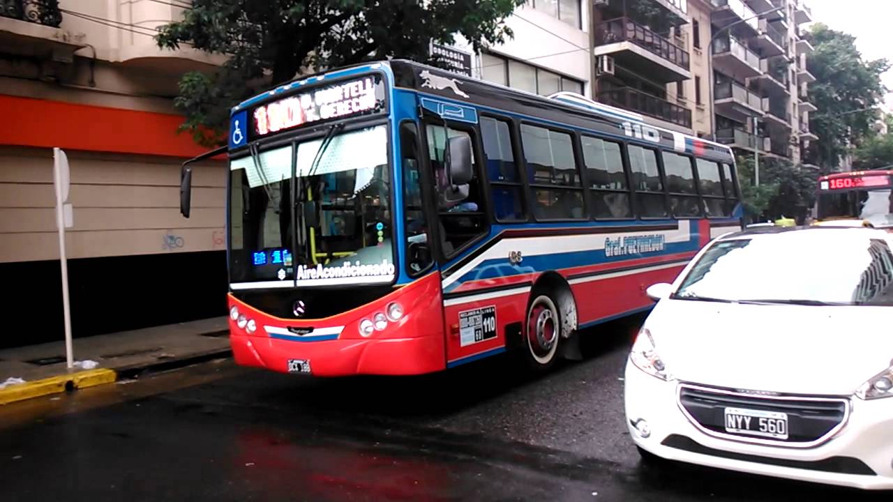 Línea 110 - Interno 68 (Iguazú 1618 con a/a) - YouTube