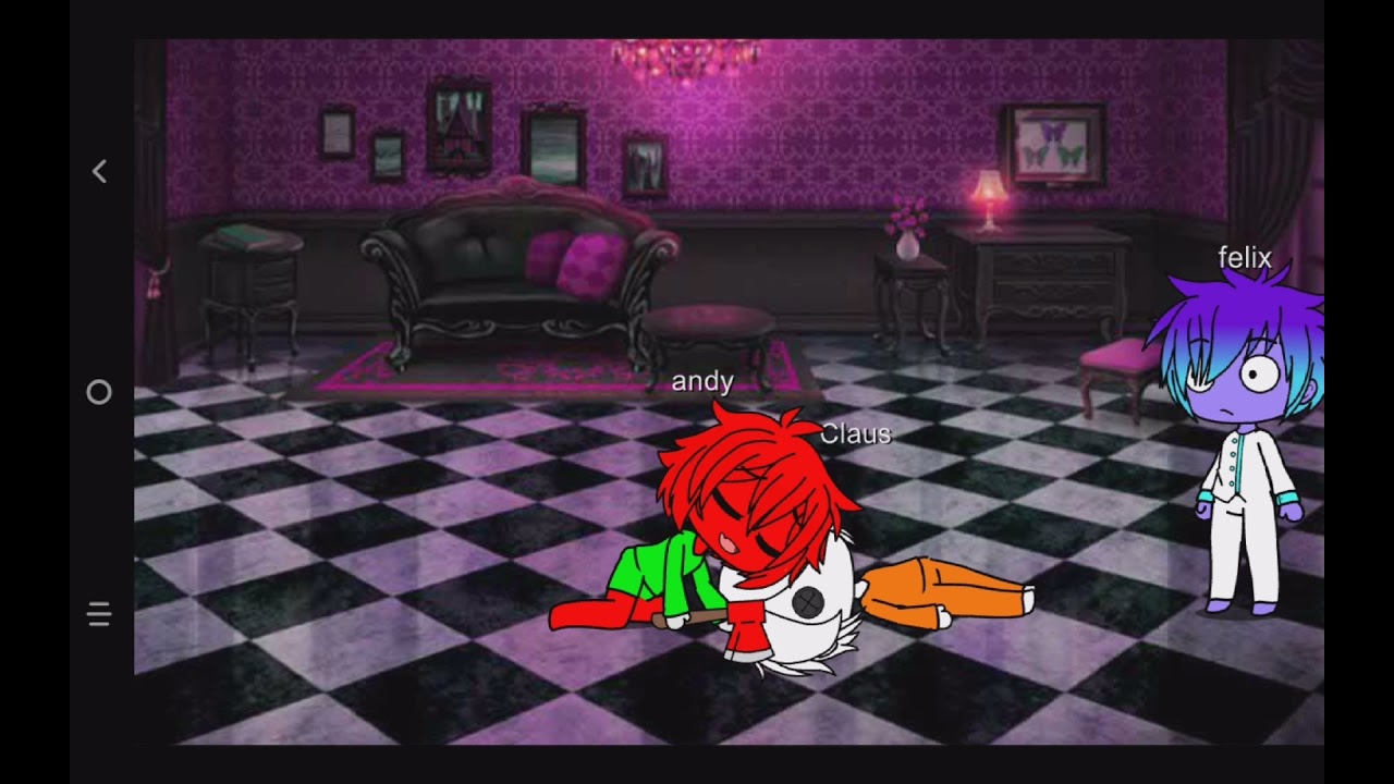 (creepy Andy apple farm) Andy sings to Claus doll - YouTube