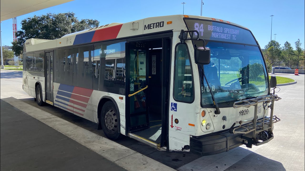 Riding Houston METRO (Route 84) to TMC Transit Center #1920 - YouTube