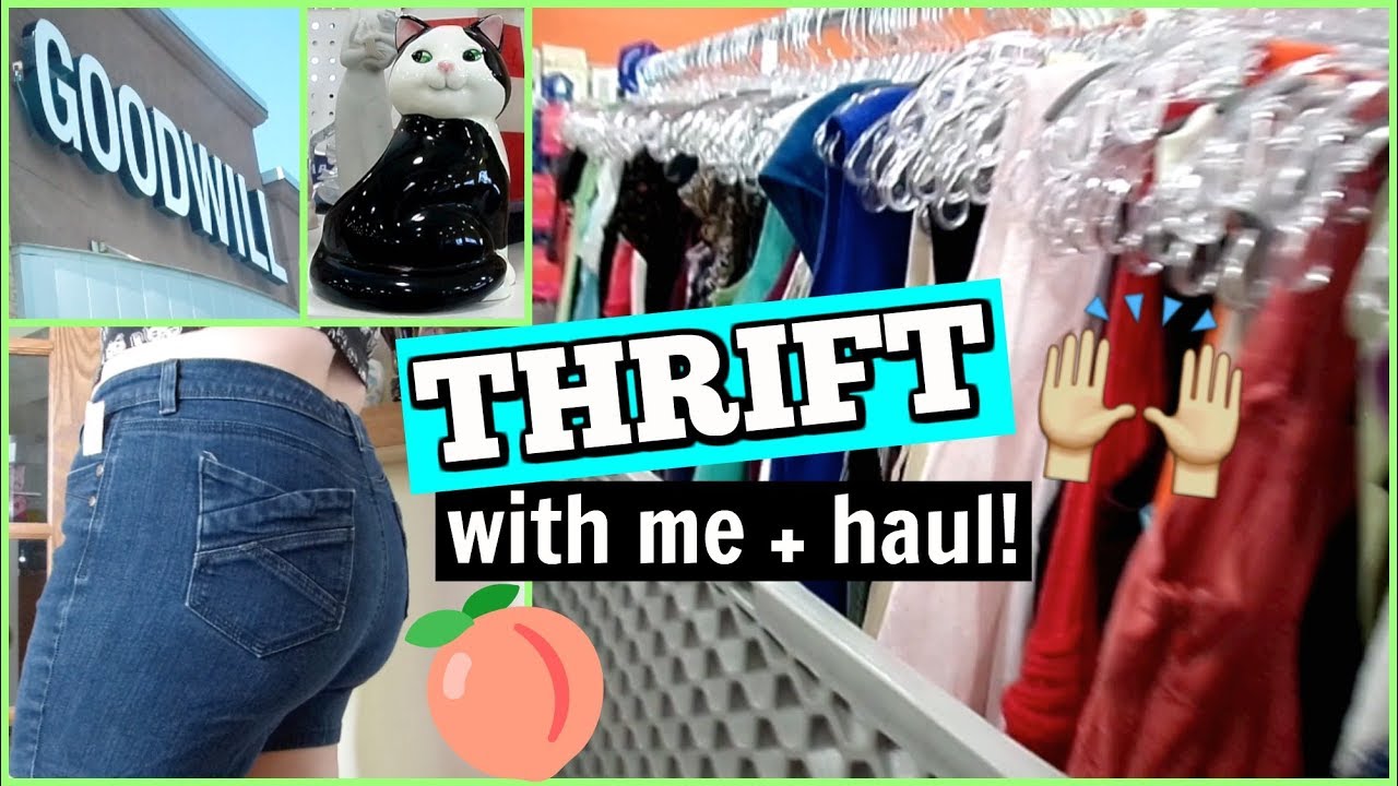 Inside The Fitting Room (PLUS SIZE) | GOODWILL Thrift With Me + Try-On ...