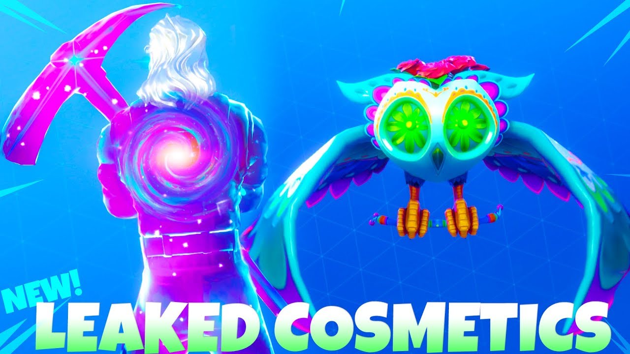 NEW! LEAKED BACK BLINGS/GLIDERS! SHOWCASE (New Galaxy Set!) Fortnite ...