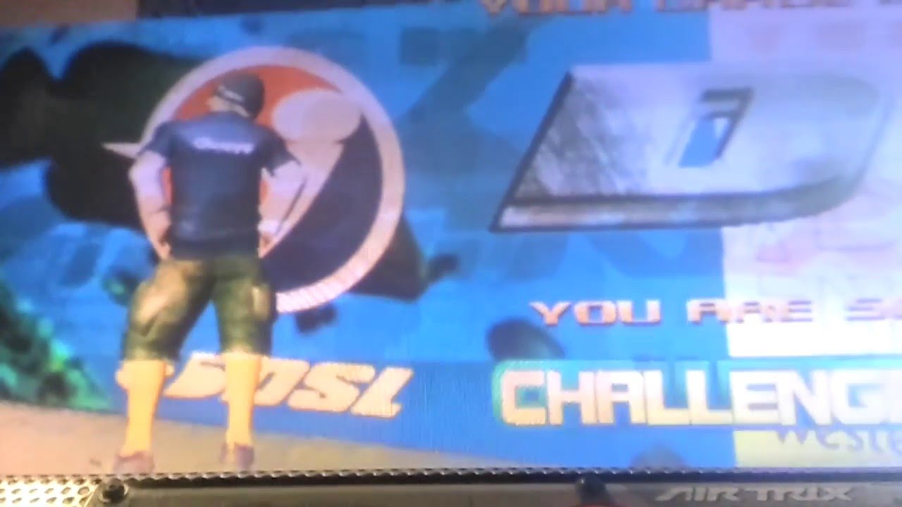 Sega air trix skateboard arcade machine Weston grand pier 2000-2016 ...