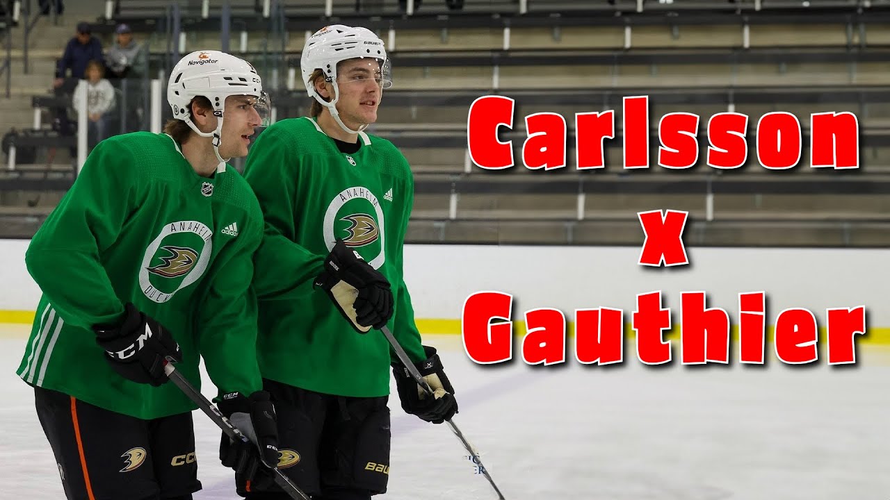 Cutter Gauthier was made to be an Anaheim Duck! - YouTube