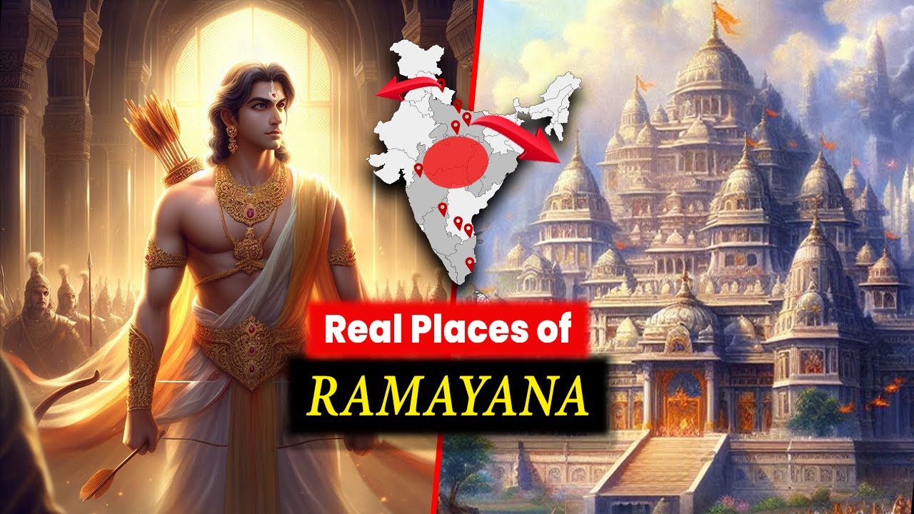 RAMAYAN को झूठ मानने वाले ना देखे! || Where are the places of RAMAYANA ...