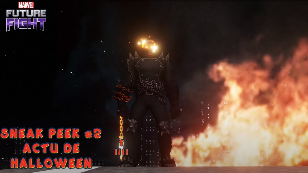 MARVEL FUTURE FIGHT: CINE! GHOST RIDER T4 Y SIN T3 SNEAK PEEK #2 ...