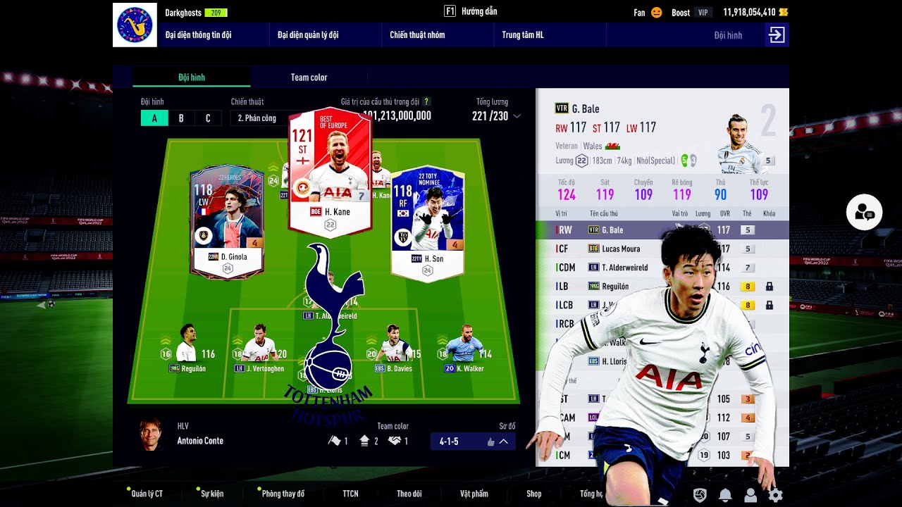 Quậy banh acc Tottenham 1 lẻ 1 tỉ :)) - FIFA Online 4 - YouTube