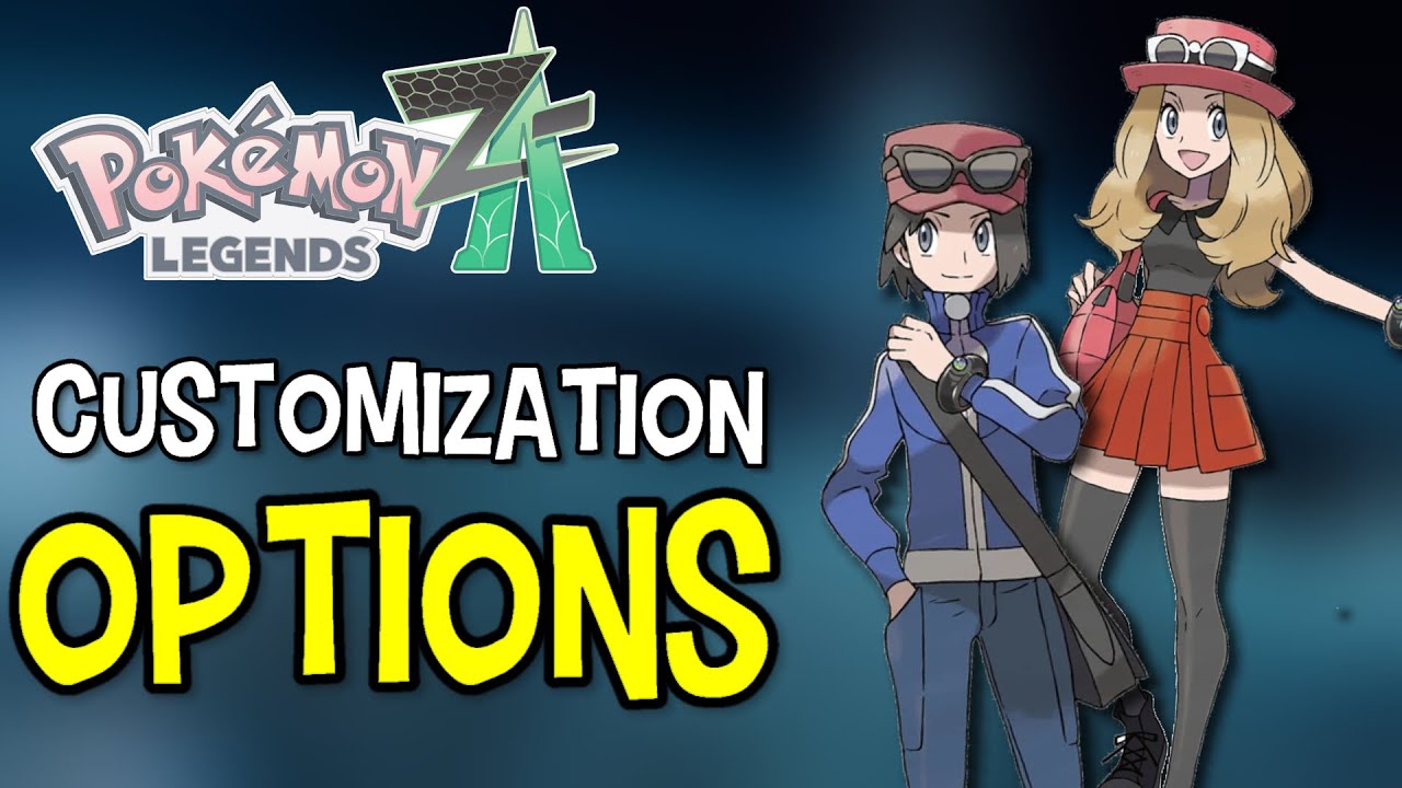 The Customization Situation In Pokemon Legends Z-A - Pokemon Legends Z ...