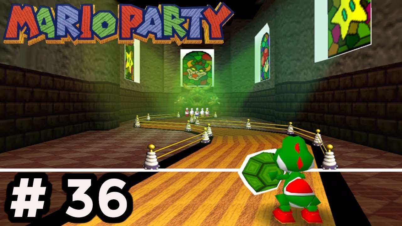 Mario Party #36 [Bowl Over] Boliche - YouTube