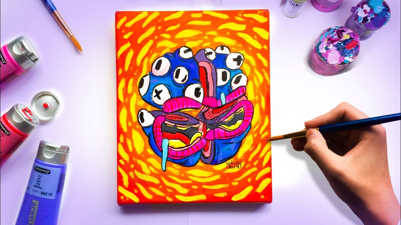 An Artist´s 12 Hours Painting Process... - YouTube
