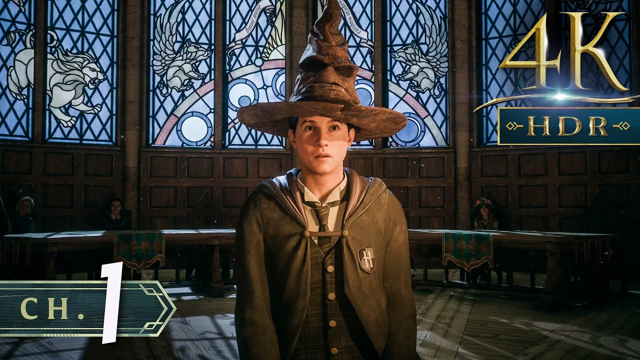 Hogwarts Legacy [4K/60fps HDR] (100%, Platinum, Hard) Walkthrough Part 1 - The Path to Hogwarts ...