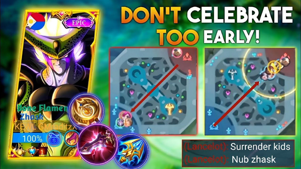 THE GREATEST COMEBACK EVER(MUST WATCH) ZHASK BEST ITEM BUILD 2022 - YouTube