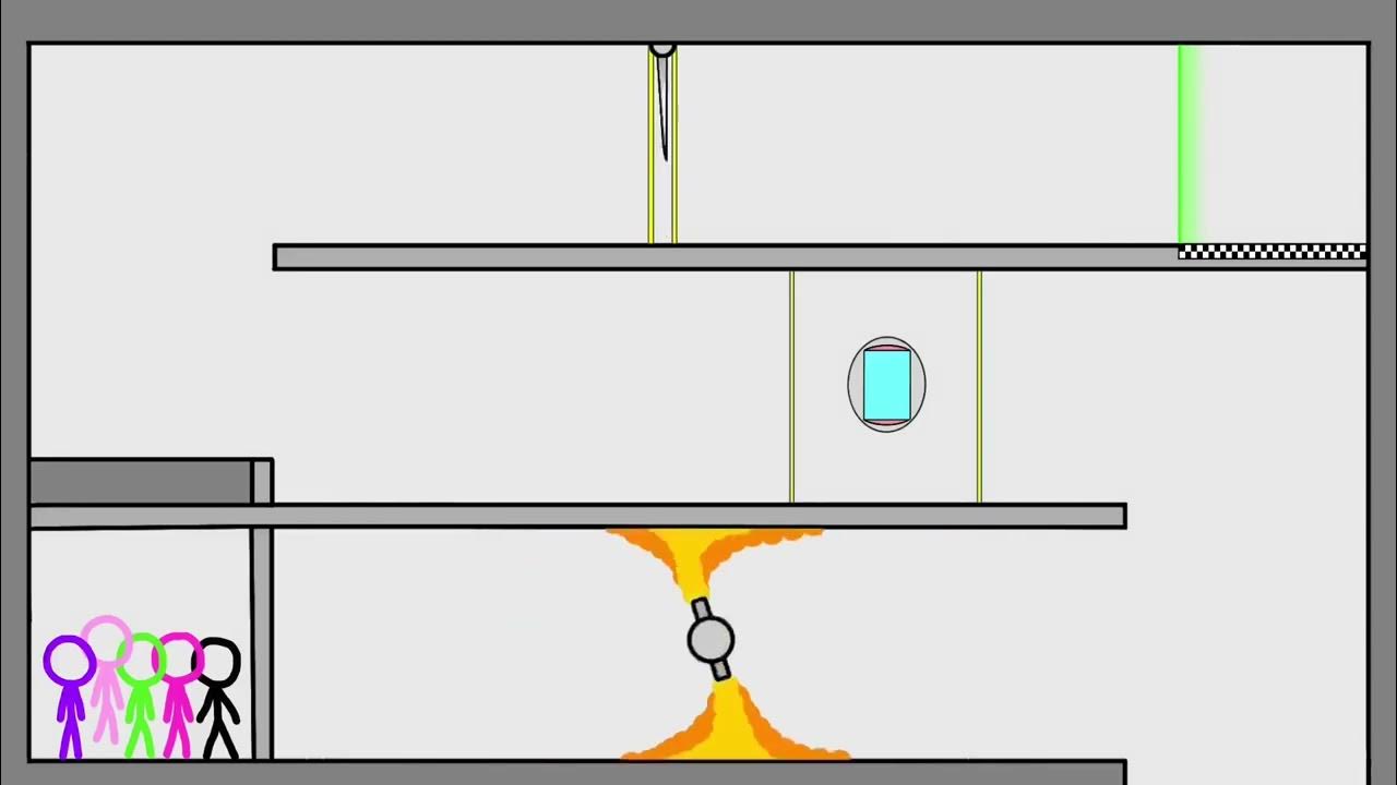 Obstacle course animation loop - YouTube