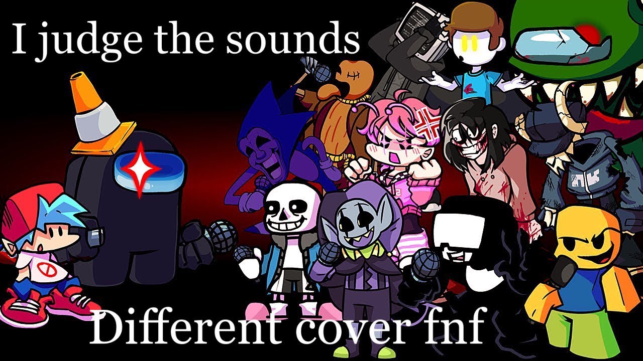 FNF DEFEAT - different cover fnf I judge the sounds - YouTube