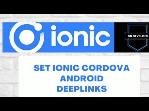 What is ionic deeplink? || How to use deeplink - YouTube