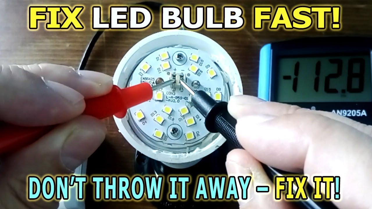 How to Repair an LED Bulb – Fixing a Gauss LED Light (DIY Guide) | LED ...