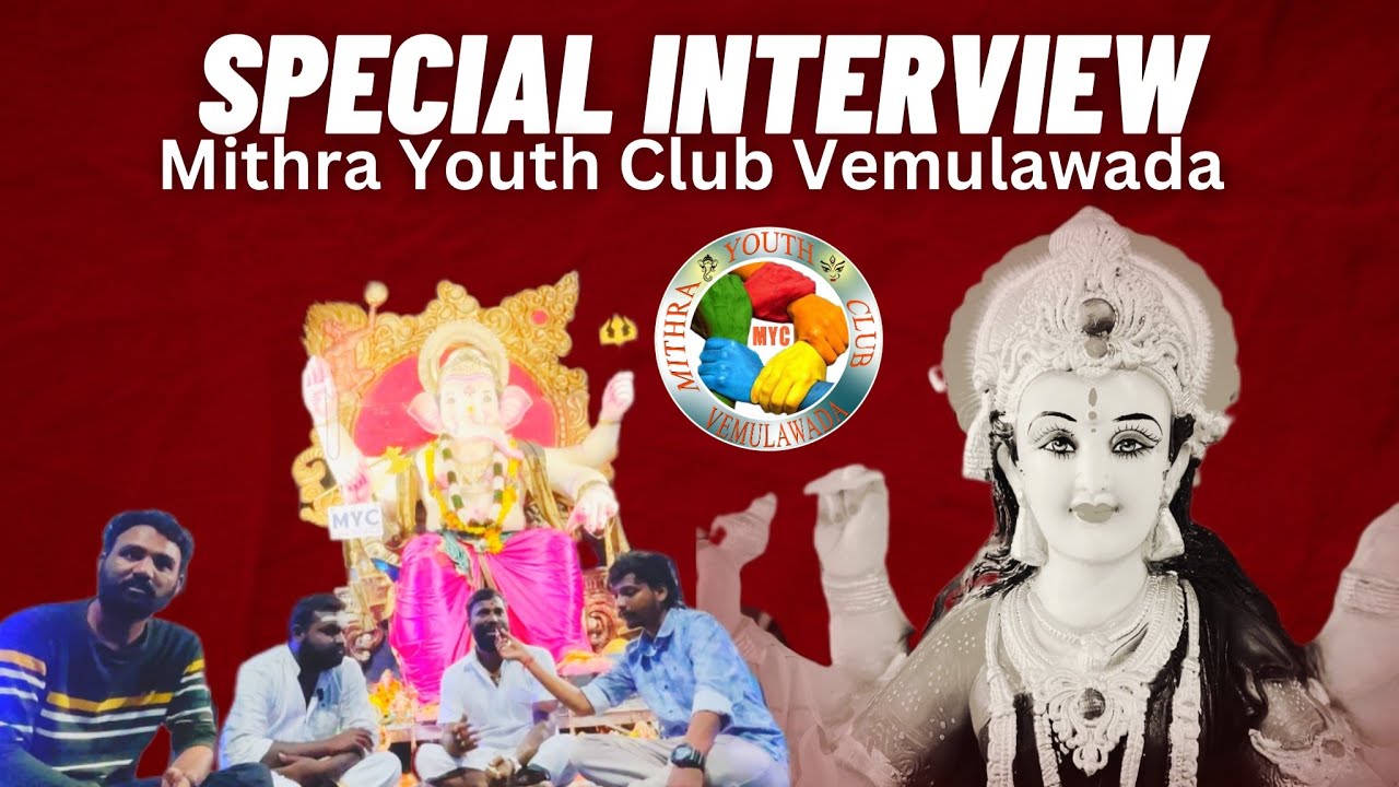Special Interview With Mithra Youth Club Vemulawada | PkvlogsTelugu20 # ...