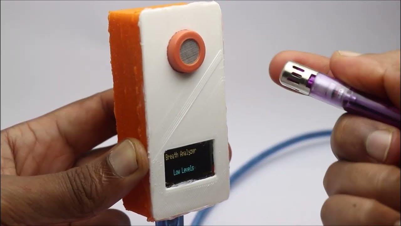 How to Make Breathalyzer using Arduino - YouTube