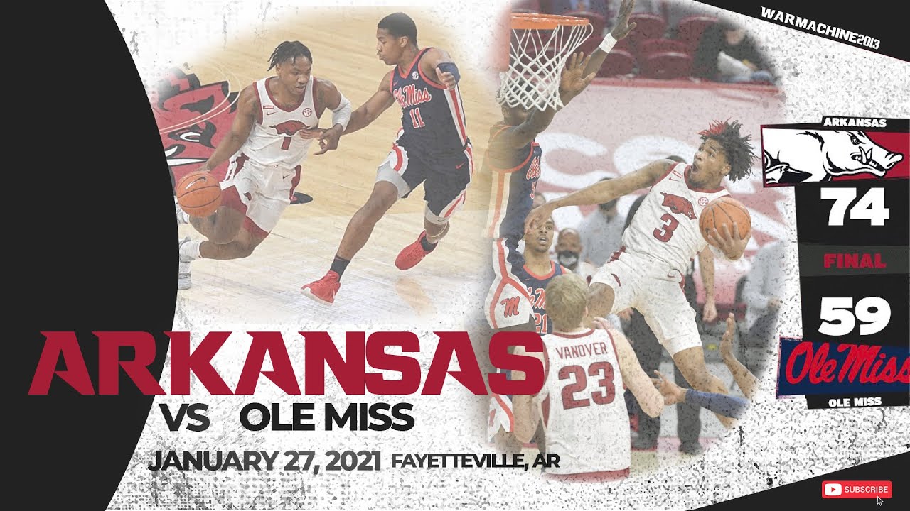 Arkansas vs. Ole Miss 1/27/2021 - YouTube