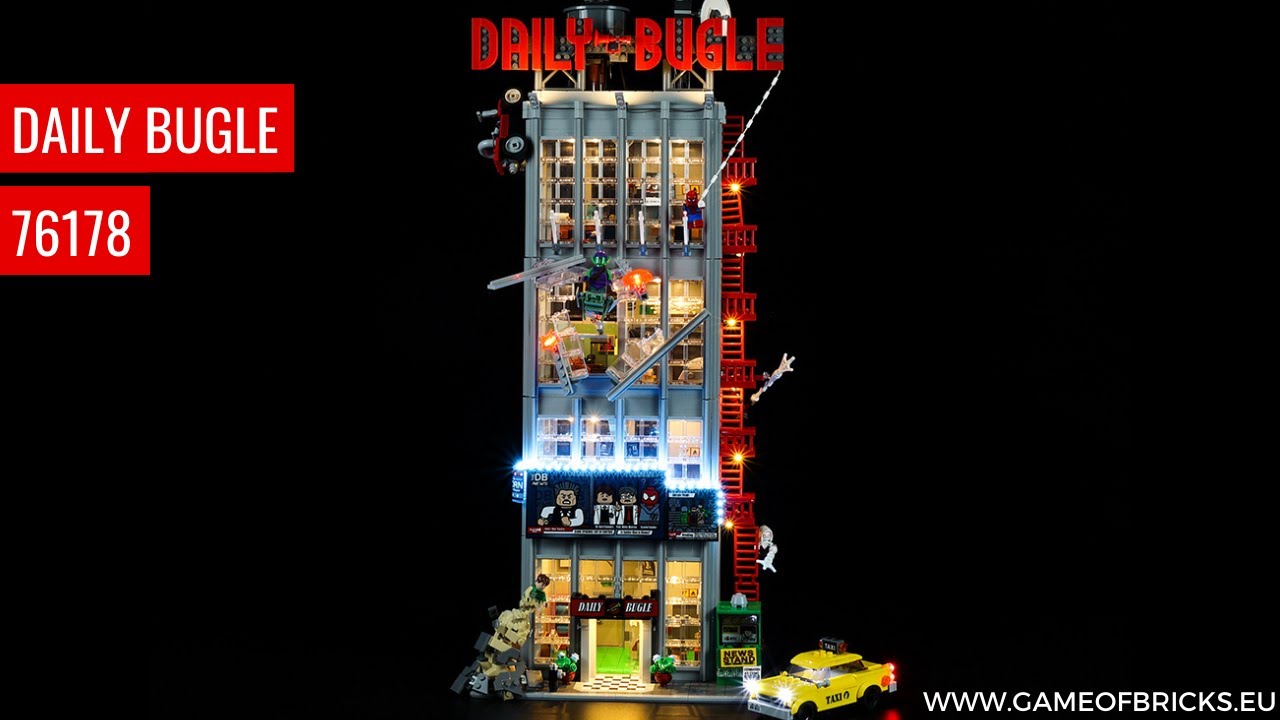 LED Light Kit for LEGO Daily Bugle 76178 Light Kit (Standard Version ...