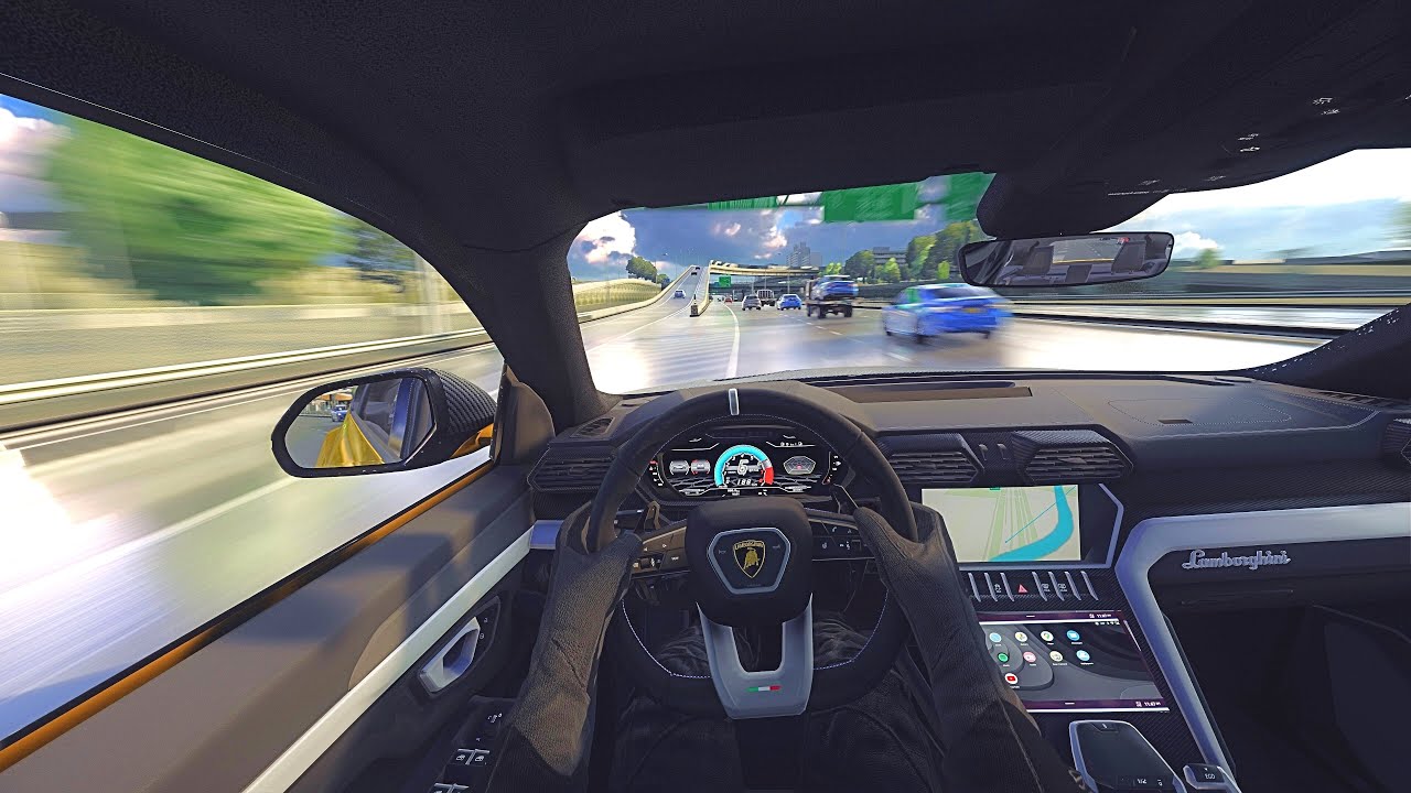 Squeeze Benz Lamborghini Urus (POV) - Assetto Corsa - YouTube