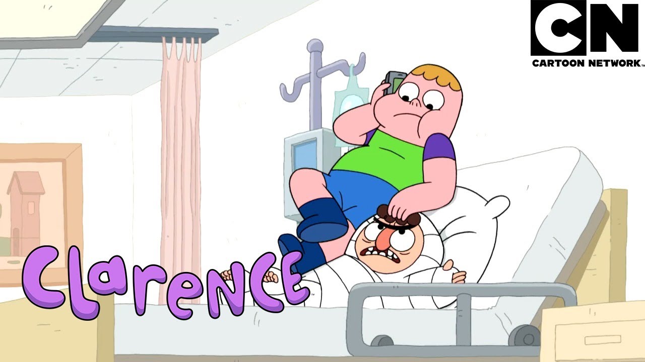 Visitando a Belson en el hospital | Clarence LA | Cartoon Network - YouTube
