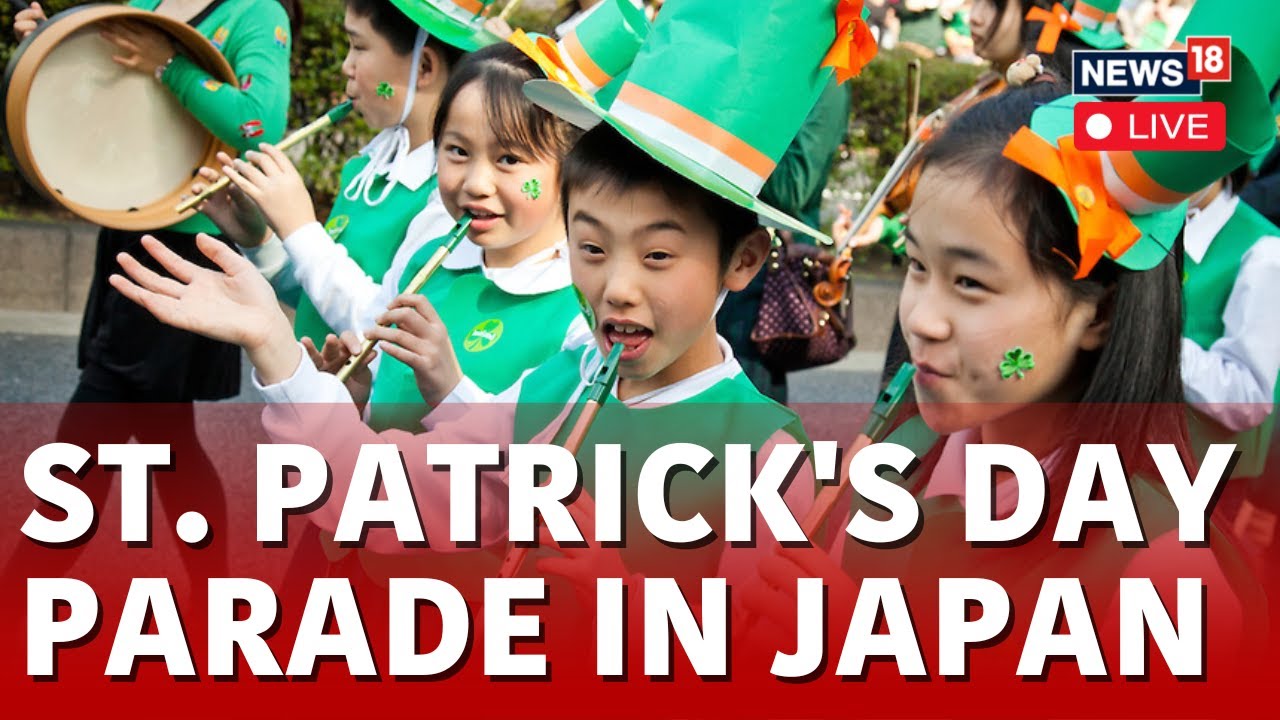 St. Patrick's Day Parade In Japan LIVE | Tokyo St. Patrick's Day Parade ...