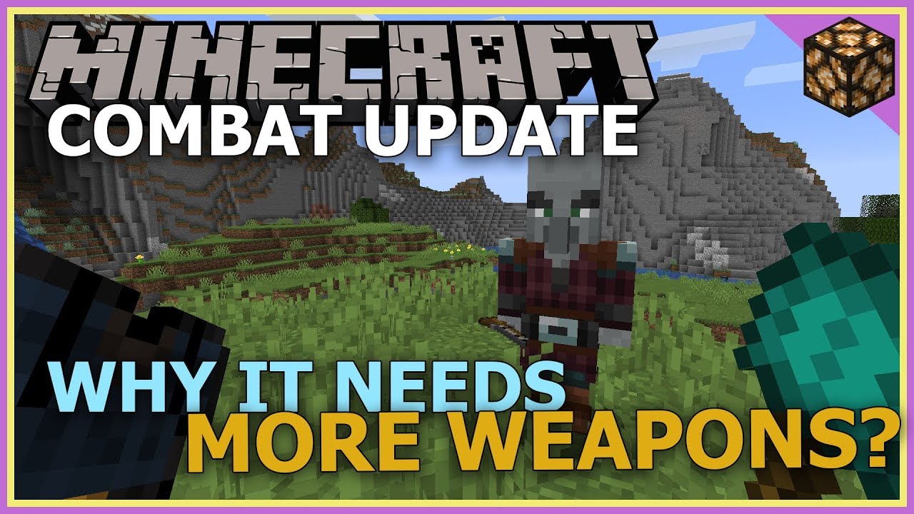 Minecraft Combat Update Ideas - More Justified Weapons | Minecraft ...