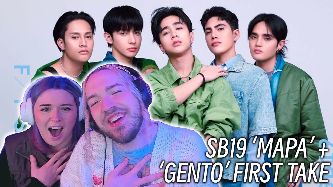 SB19 THE FIRST TAKE 'Mapa' + 'Gento' REACTION! | Vocal coach and dancer ...