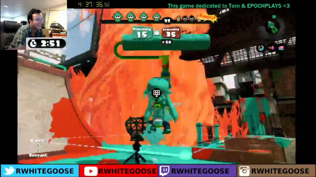 Rare footage of Splatoon legend RWhiteGoose - YouTube