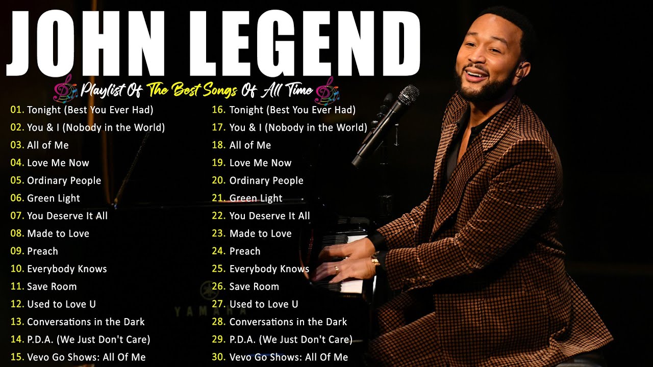 Best of JOHN LEGEND (Full Album) | JOHN LEGEND Greatest Hits - YouTube