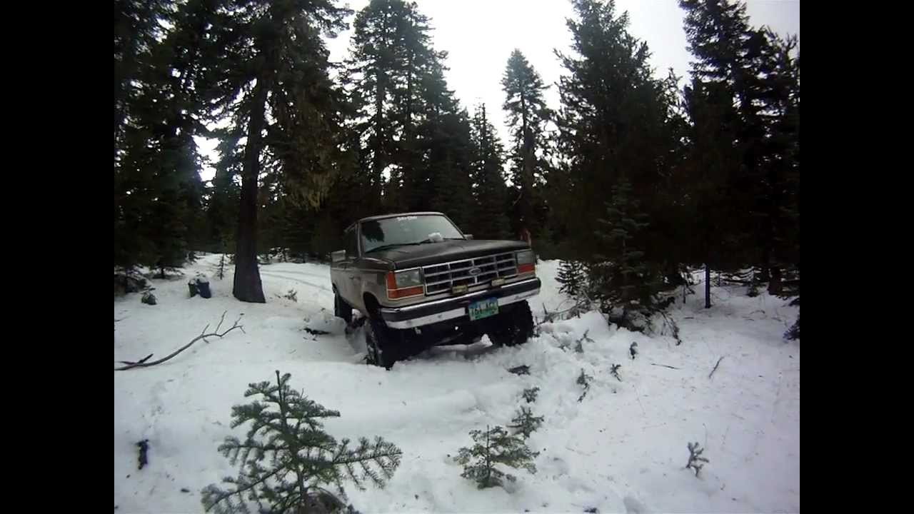 Ford Ranger 4x4 in SNOW! - YouTube
