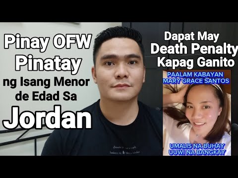 NAKAKALUNGKOT NA BALITA ISANG PINAY OFW SA JORDAN - YouTube