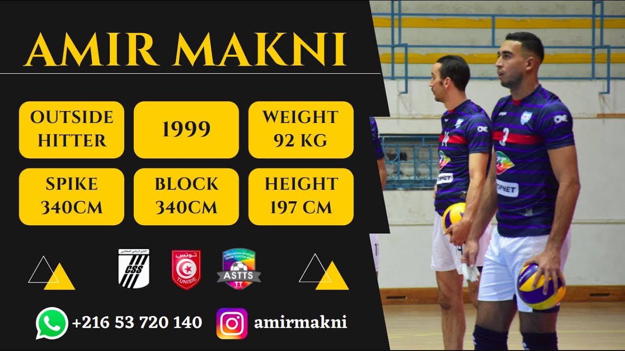 AMIR MAKNI : BEST HIGHLIGHTS - YouTube