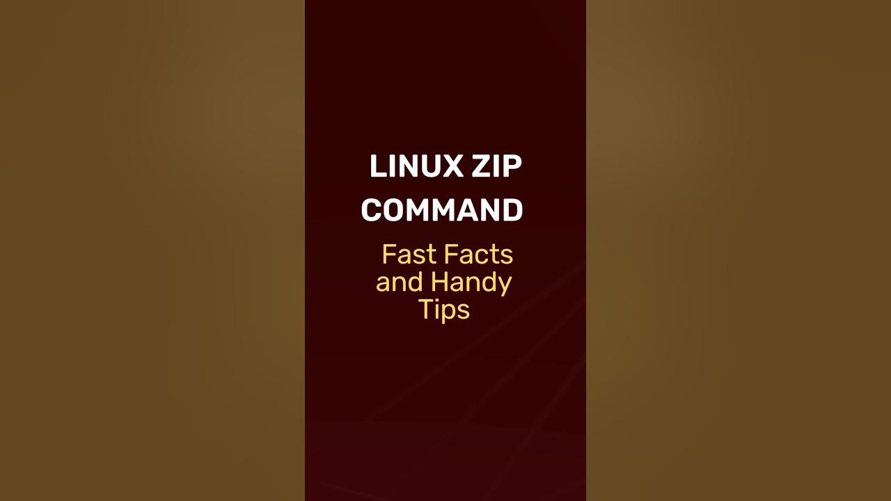 Linux Zip Command | LinuxSimply #shortvideo #shorts #reels - YouTube