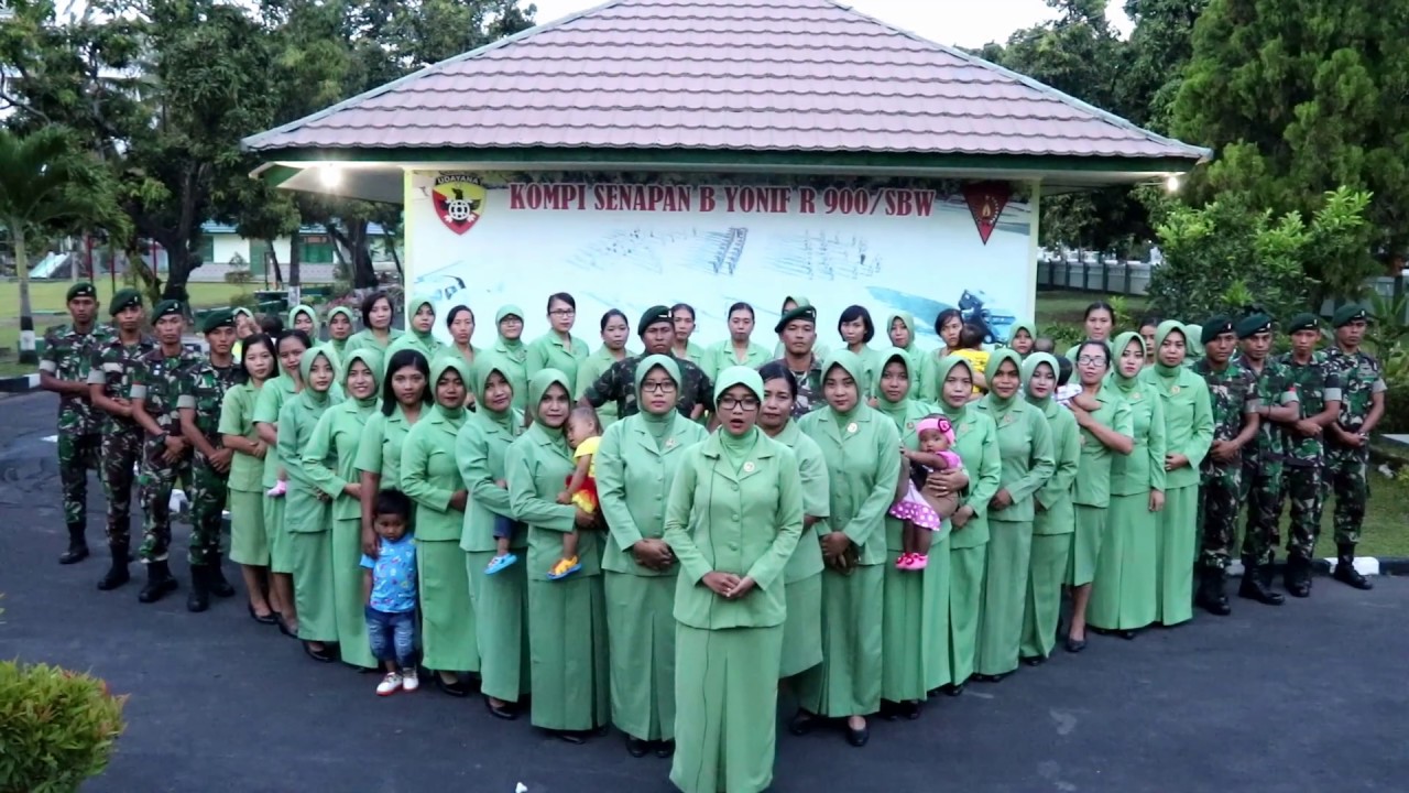 Ucapan HUT 72 persit TNI AD - YouTube