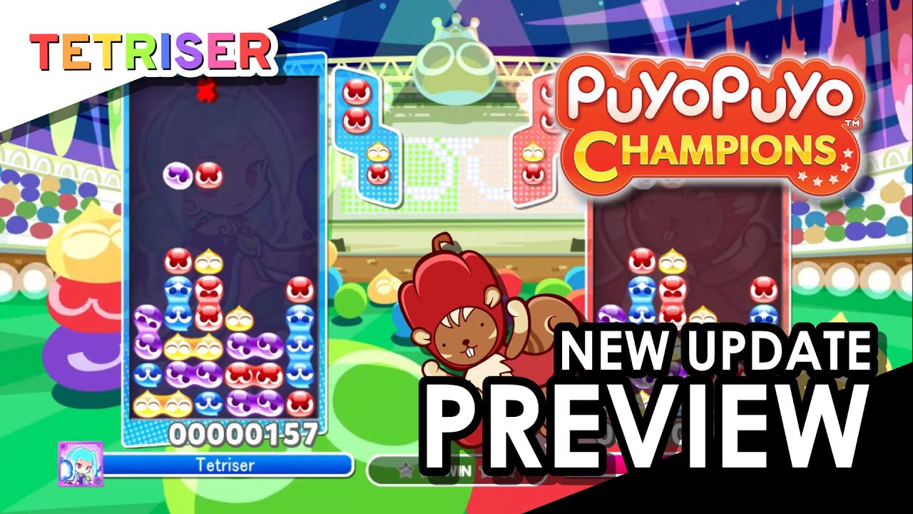 Puyo Puyo Champions - Update 2.02 Gameplay (Paprisu & Rafisol + Gummy ...