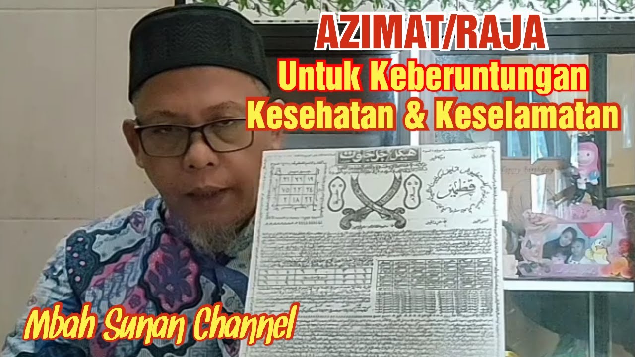 AZIMAT/RAJA utk Keberuntungan, Kesehatan dan Keselamatan - YouTube