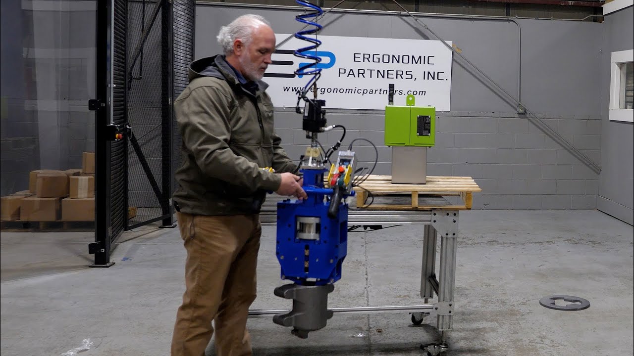 Pneumatic OD or ID Gripper Tool and Magnet Gripper Tool - YouTube