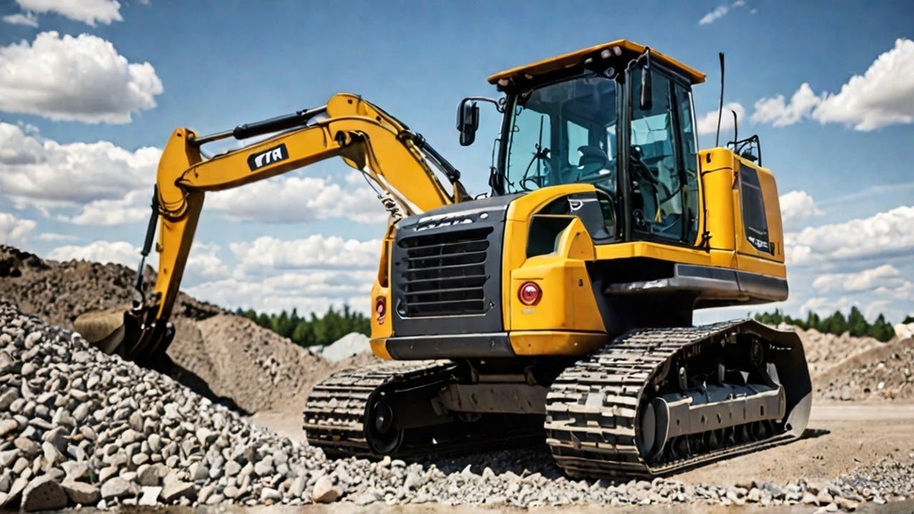 How to Use a Rock Breaker (Demolition Hammer) Volvo EC210, - YouTube