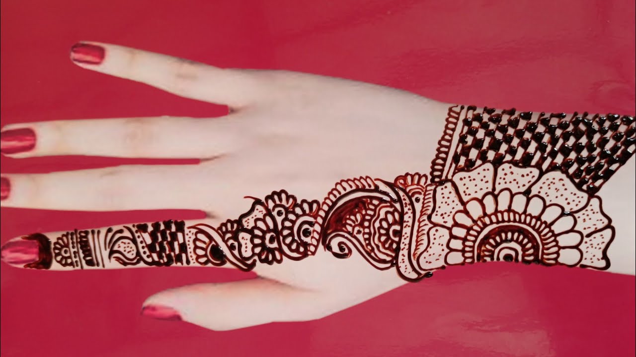 New mahndi design || simple mahndi design 2021 || latest mahndi design ...