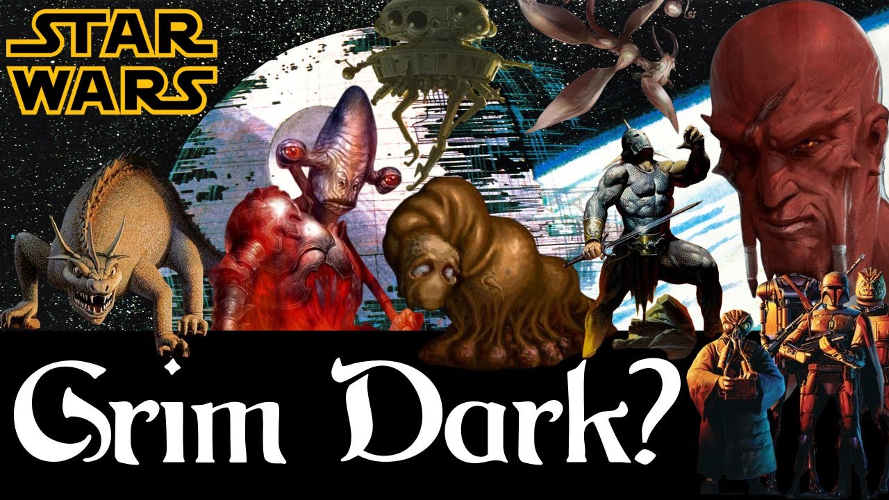 What If Star Wars was Grim Dark? (Aliens and The Force) - YouTube