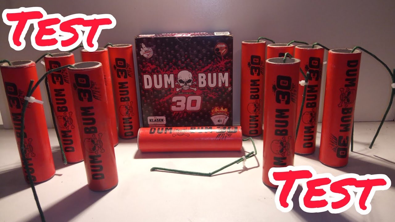 Test - Dum Bum 30 (nová) - (30g) - YouTube