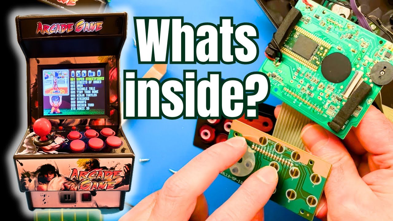 Surprisingly Simple! - “16-bit" Mini Handheld Arcade - YouTube