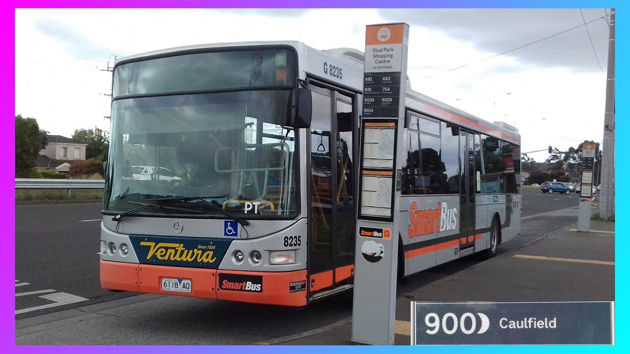 SmartBus Route 900 passenger perspective. - YouTube