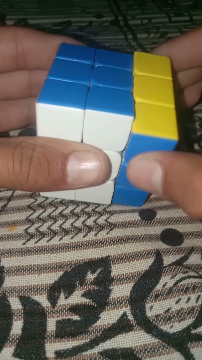 easy algorithm for cube solve 😱 #viral #ytshorts #cube #cubesolve #algorithms #cuber - YouTube